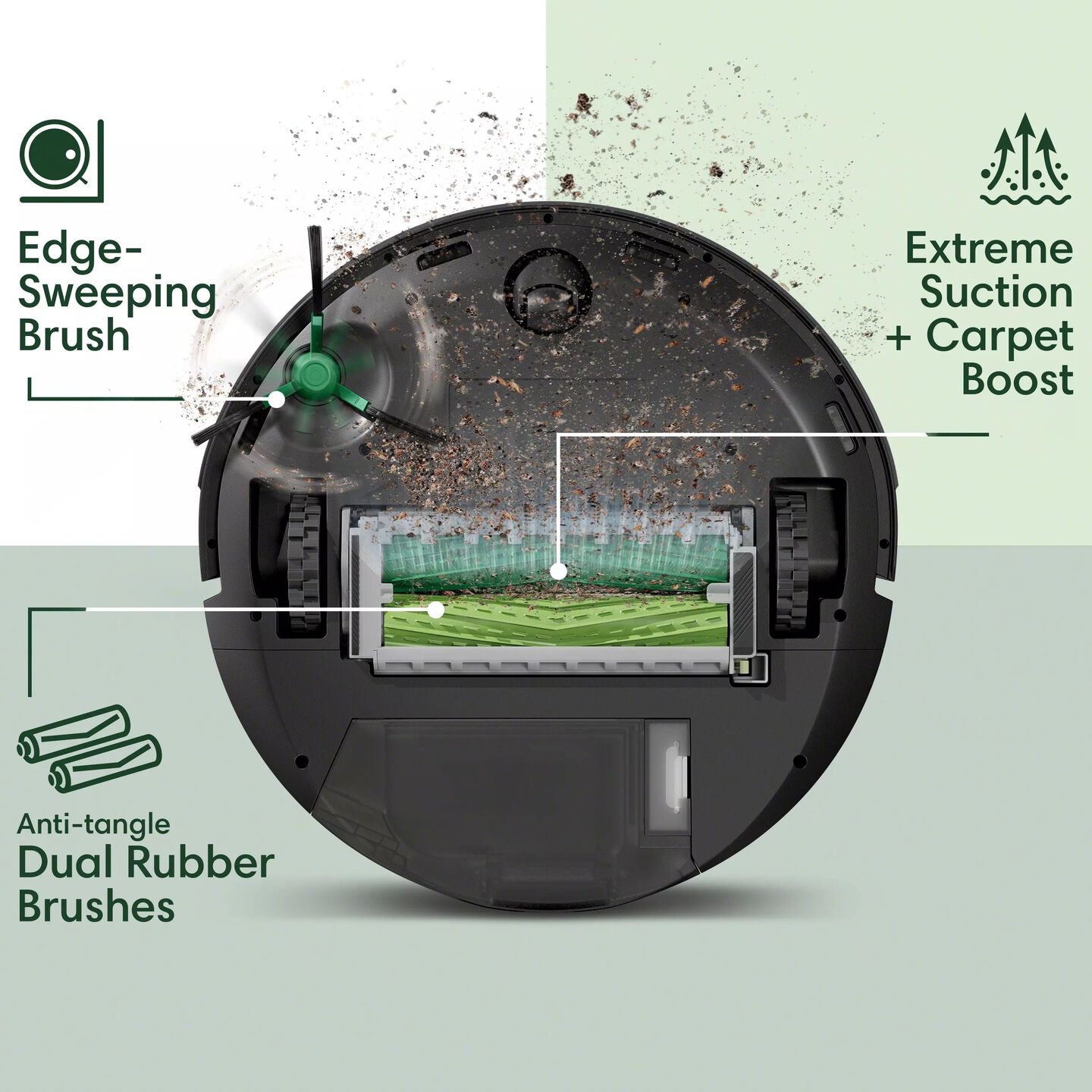 Roomba® Plus 504 Vac Robot + AutoEmpty™ dock