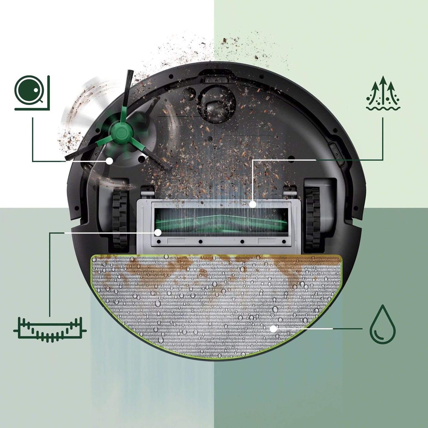 Roomba® 105 Combo robot + AutoEmpty™ dock