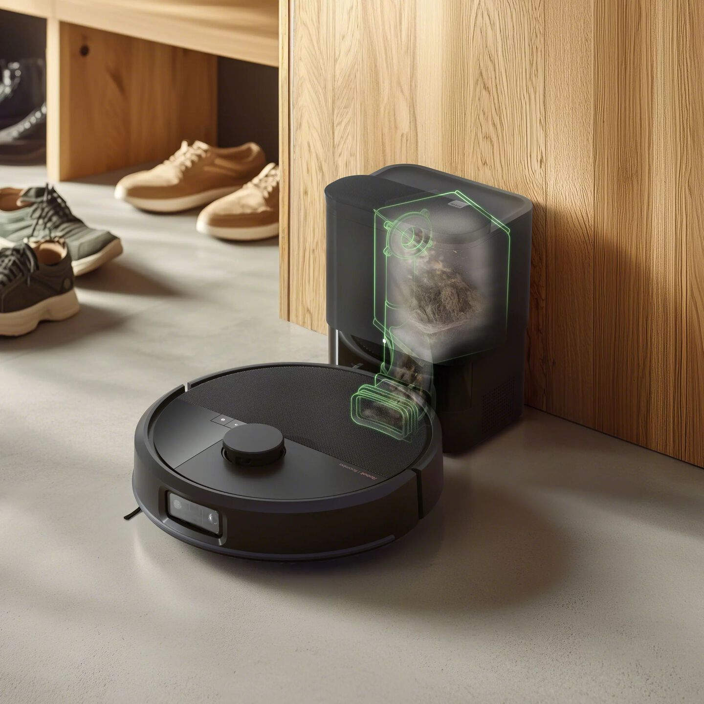 Roomba® Plus 504 Vac Robot + AutoEmpty™ dock
