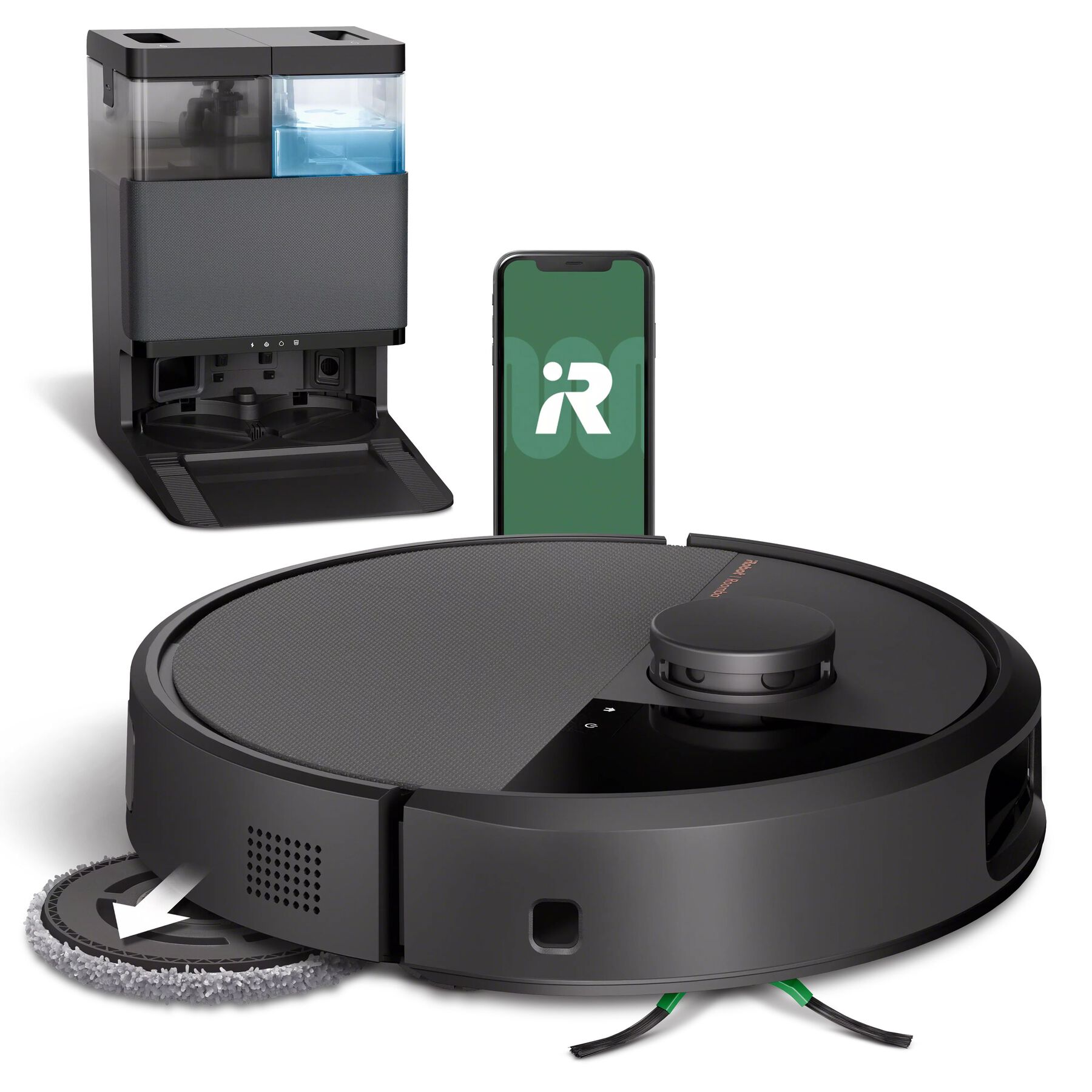 Roomba® Plus 505 Combo robot | BLACK